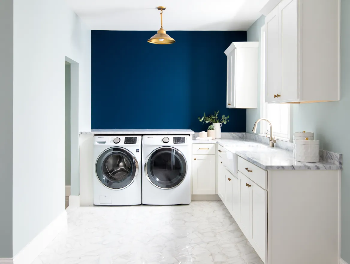 15 Modern Laundry Room Designs with Clean, Simple Style - Arkodor
