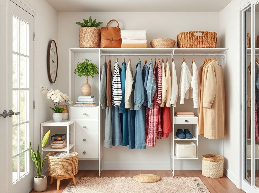 17 Smart Closet Organization Ideas for a Clutter-Free Home - Arkodor