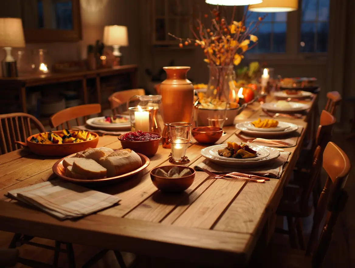 18 Elegant Thanksgiving Table Settings with a Modern Twist - Arkodor