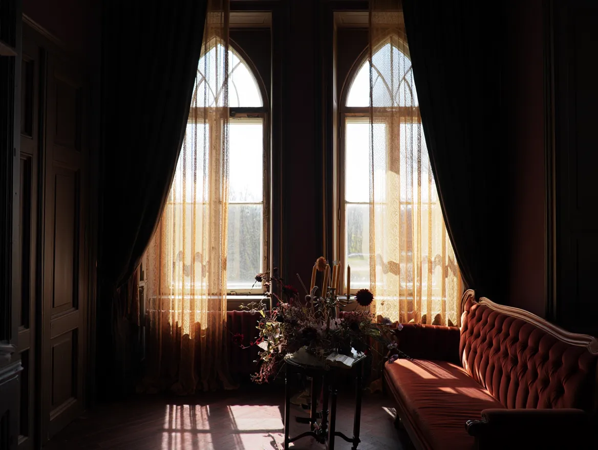 10 Gothic Cottage Decor Ideas for a Dark Yet Dreamy Aesthetic - Arkodor