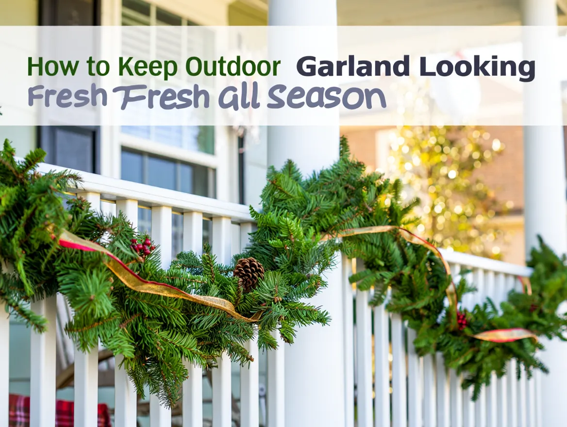 How to Keep Outdoor Garland Fresh All Season Without Constant Replacing ...