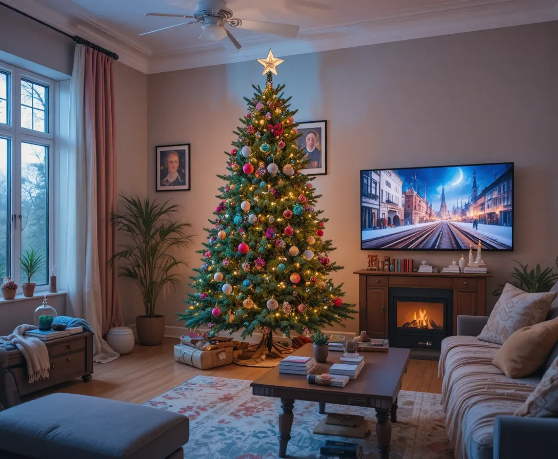 10 Christmas Tree Placement Ideas for Your Living Room - Arkodor